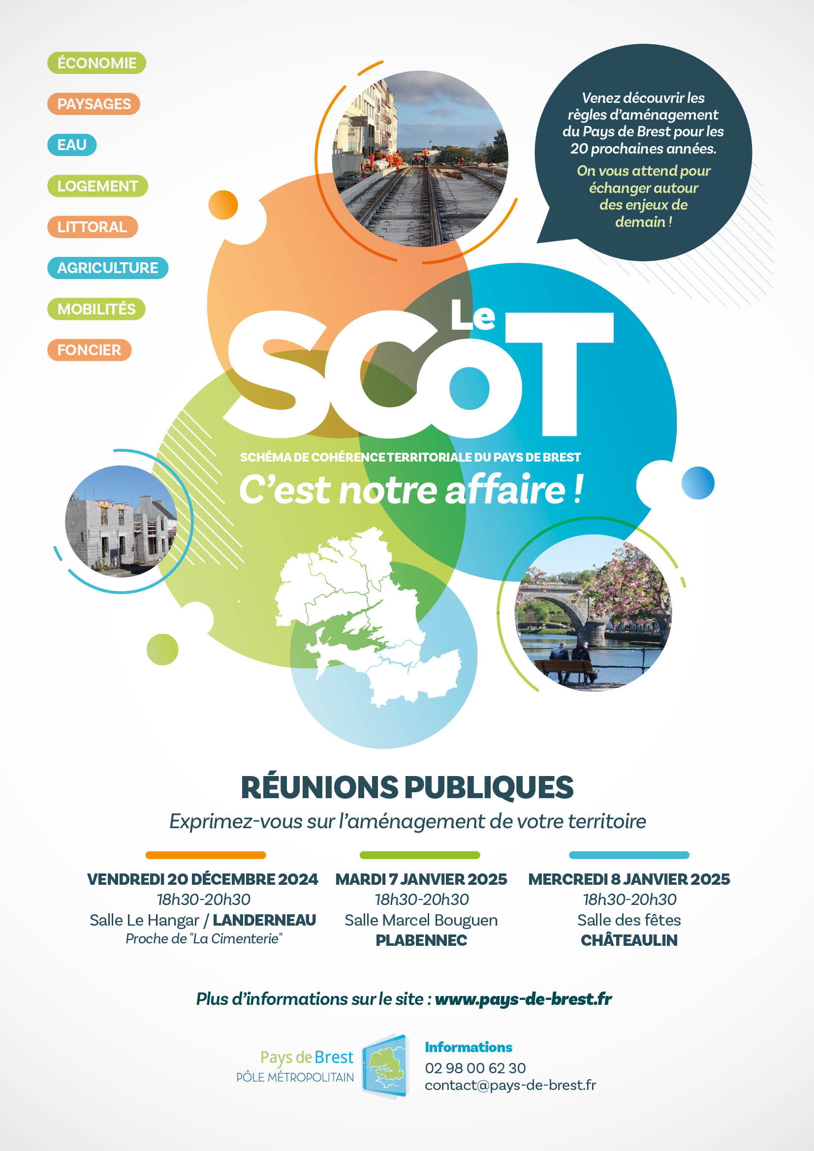 Réunions publiques « Le SCoT, c’est notre affaire ! » - Plouguerneau